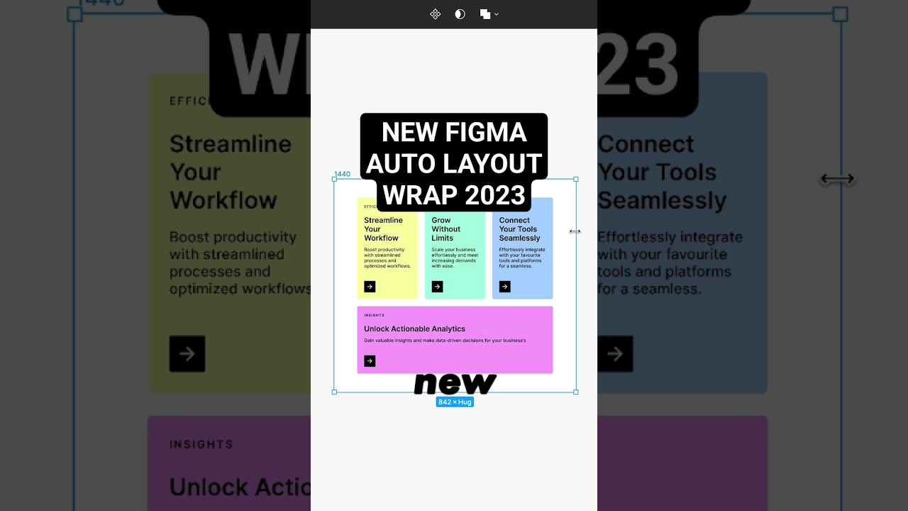 How to use Figma Auto Layout wrap tutorial 2023 #figma #figmatips #figmatutorial #figmadesign #ui