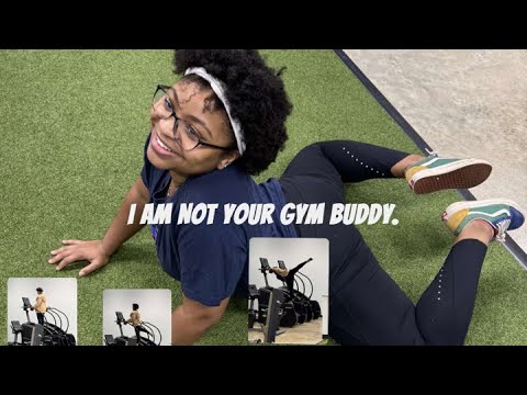 When the dance studio is taken and I’m forced to be in the gym…