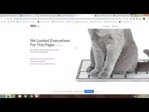 OOPs, you copied the WIX Editor. link not correct submission