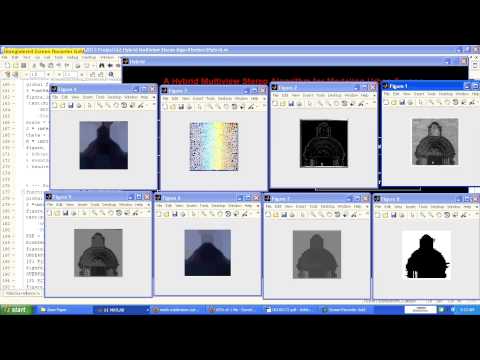 IEEE 2013 MATLAB A HYBRID MULTIVIEW STEREO ALGORITHM FOR MODELING URBAN SCENES