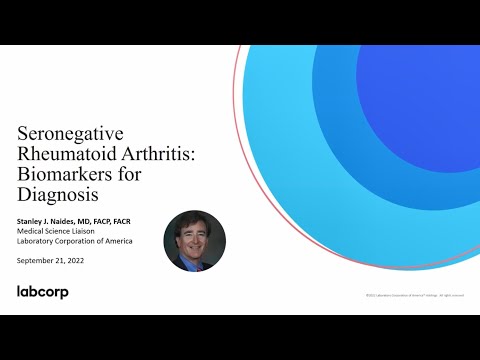 Seronegative Rheumatoid Arthritis: Biomarkers for Diagnosis Webinar