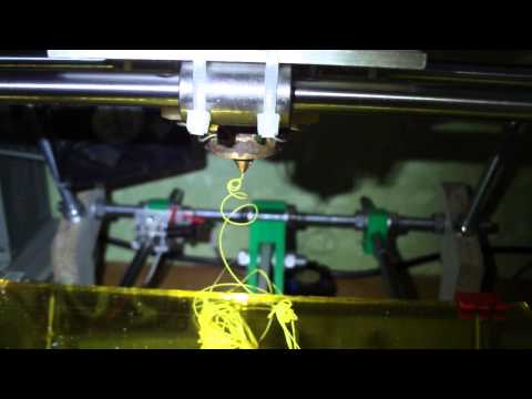 Reprap extruding 150 mm/s failed