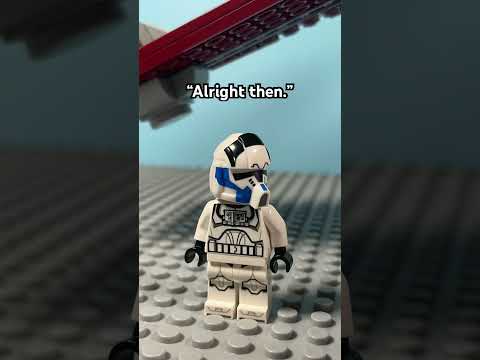 When no main characters board your gunship???? #clonewars #real #lego #stopmotion