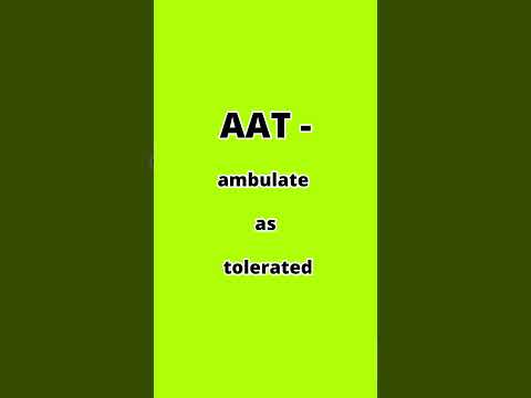 26. Medical Terminology - Nursing Abbreviations