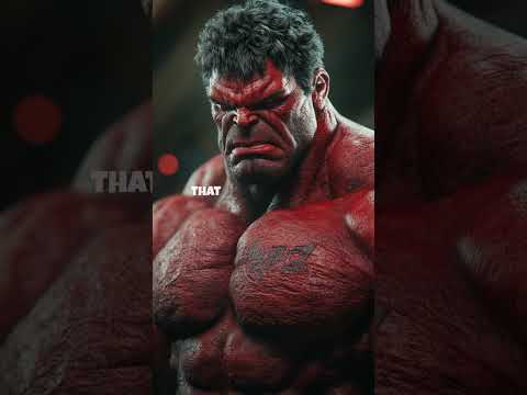 Red Hulk: The Most Insane Hulk Explained #marvel #marvelshorts #redhulk