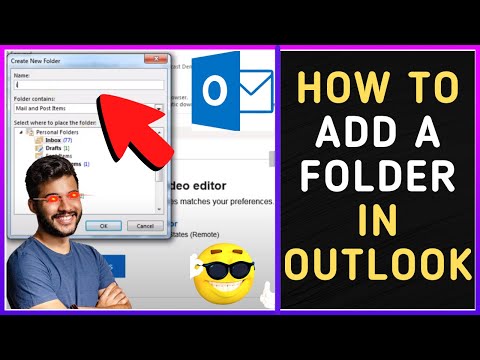 How to Add Folder in Outlook - How to Create Folders in Microsoft Outlook