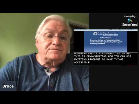 Stream Yard Demo with Captions + PPT