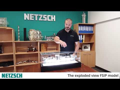 NETZSCH Pumps UK: Exploded FSIP model