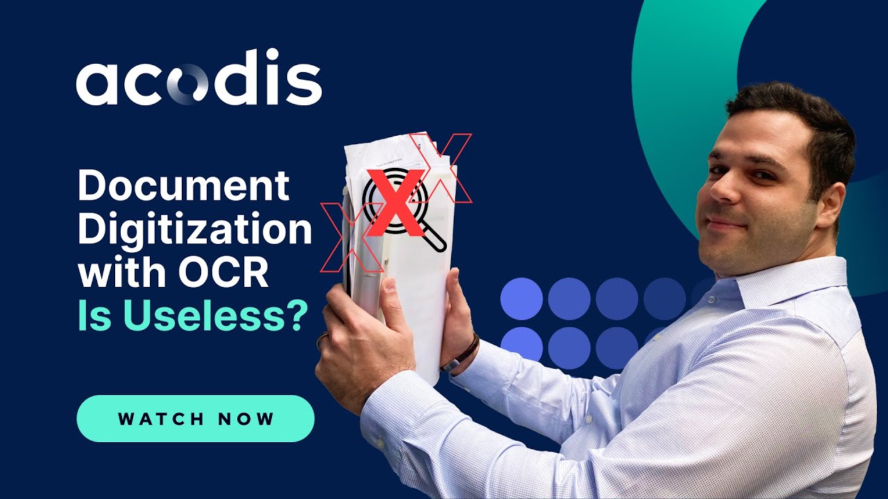 Document Digitization with OCR is Useless? | Acodis