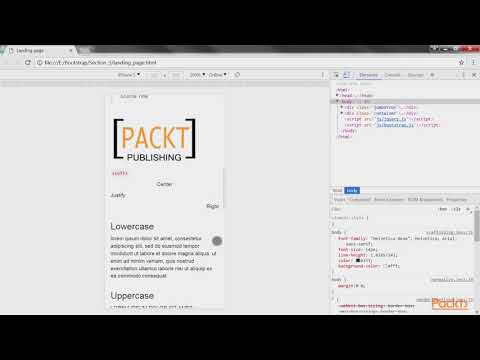 Learn Getting Started with Bootstrap 4 for Web Development Debugging Different Viewports ...
