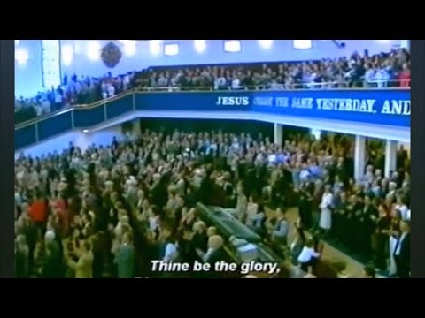 THINE BE THE GLORY - Metropolitan Tabernacle Belfast - Anointed Gospel Hymn - With Lyrics