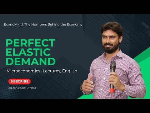 Perfect Elastic Demand | Economics | Microeconomics | Infinite Elastic | Meaning of Elasticity