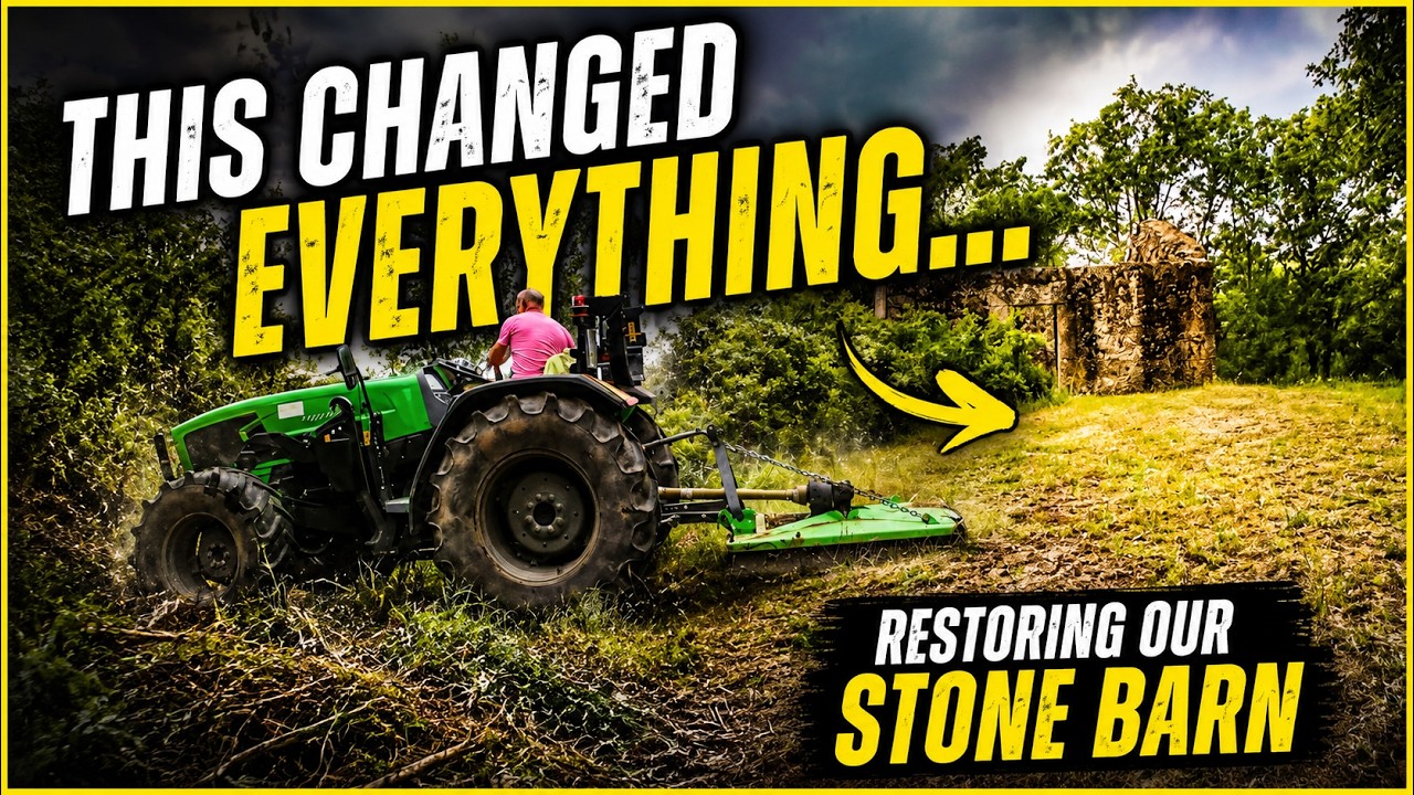This Changed Everything… Restoring Our Stone Barn