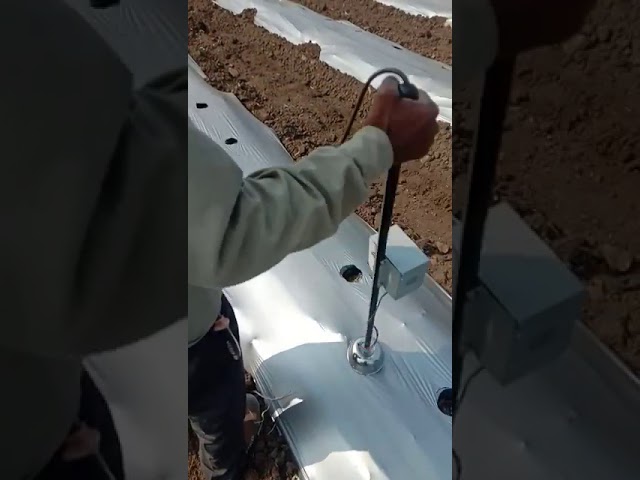 Mulch Film Hole Punching - Mulching Film Hole Punching Machine ...