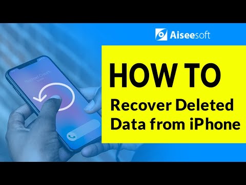 How to Recover Deleted Data from iPhone/iPad/iPod touch
