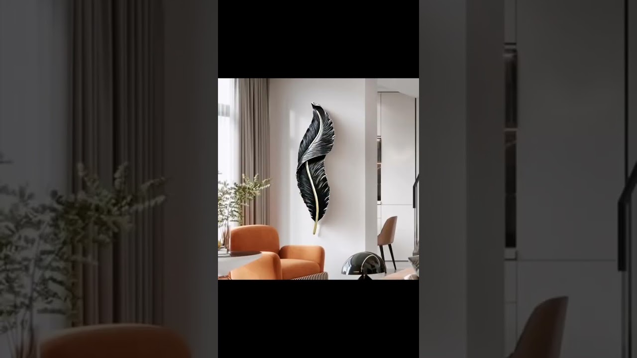 Elegant Leaf Wall Lamp – Nature-Inspired Decorative Wall Light 🌿💡|decorative wall light|#LeafLamp
