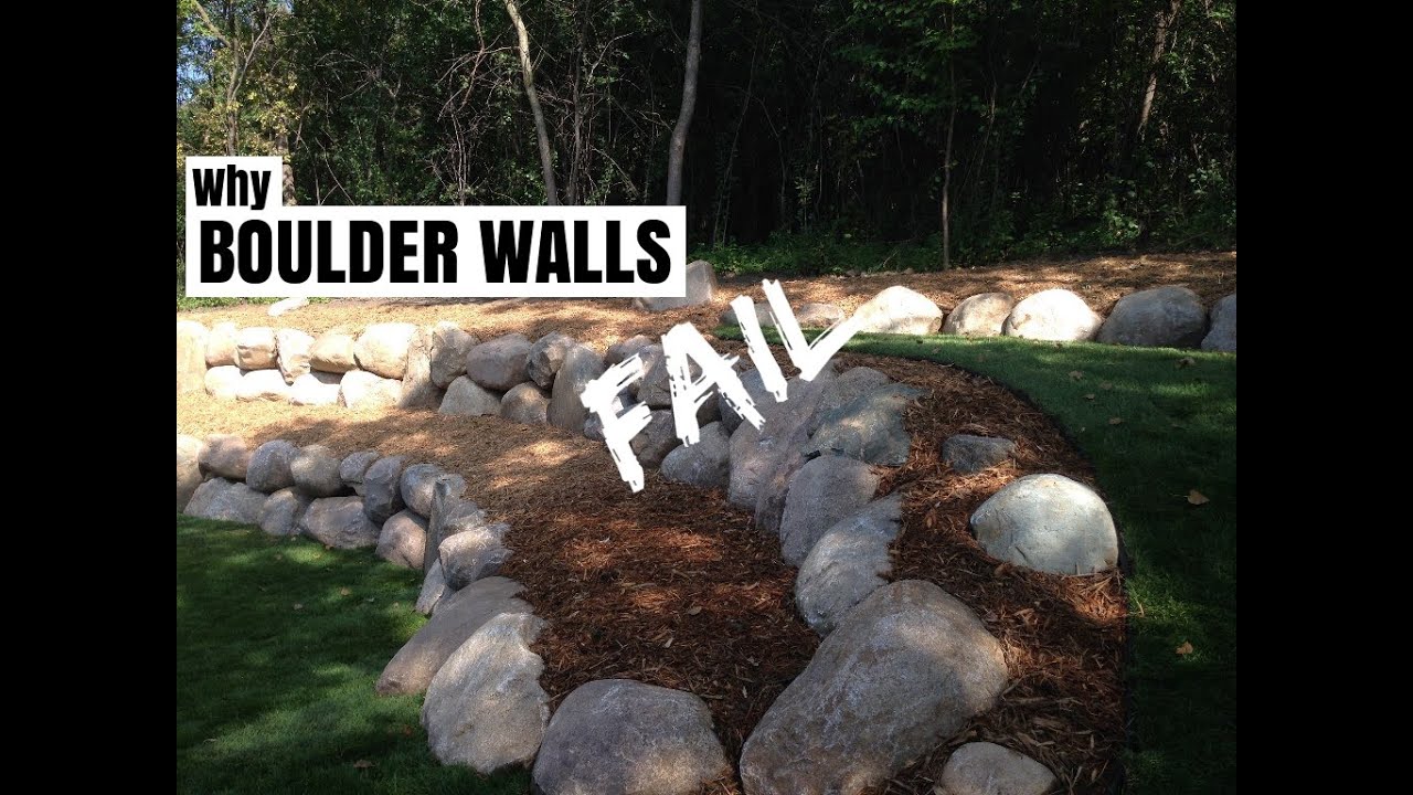 Why Boulder Retaining Walls Fail