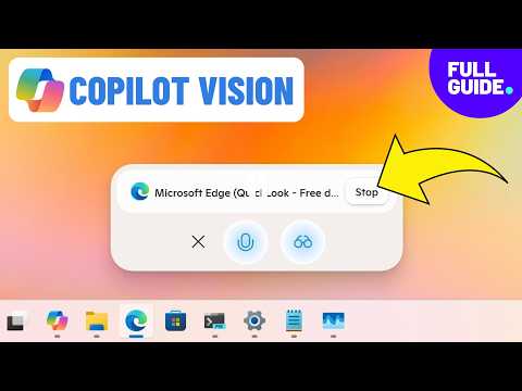 How to use Copilot Vision on Windows 11 – FULL DEMO