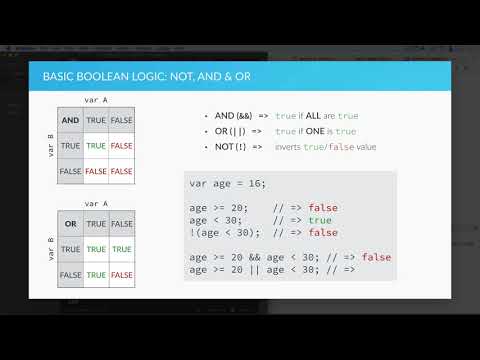 10.Boolean Logic and Switch Statements