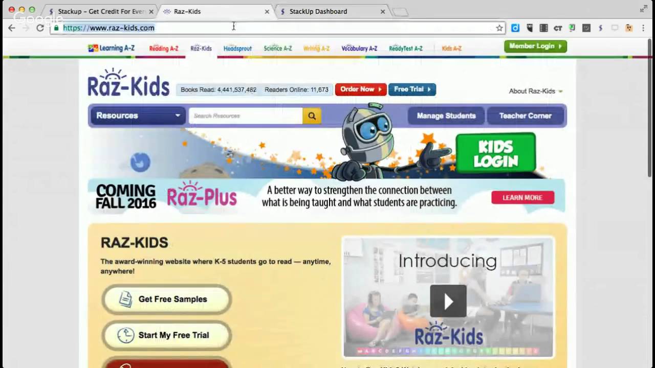 Getting started with Stackup