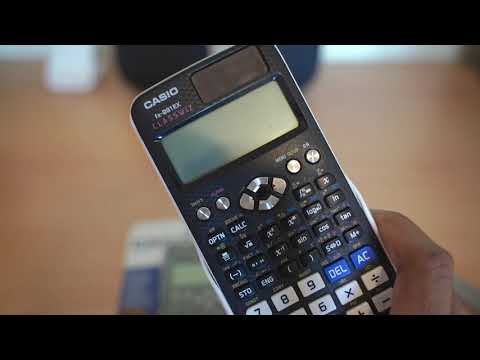 Casio Fx-100AU 2nd edition Unboxing.