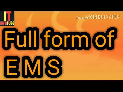 Full form of EMS | what is EMS