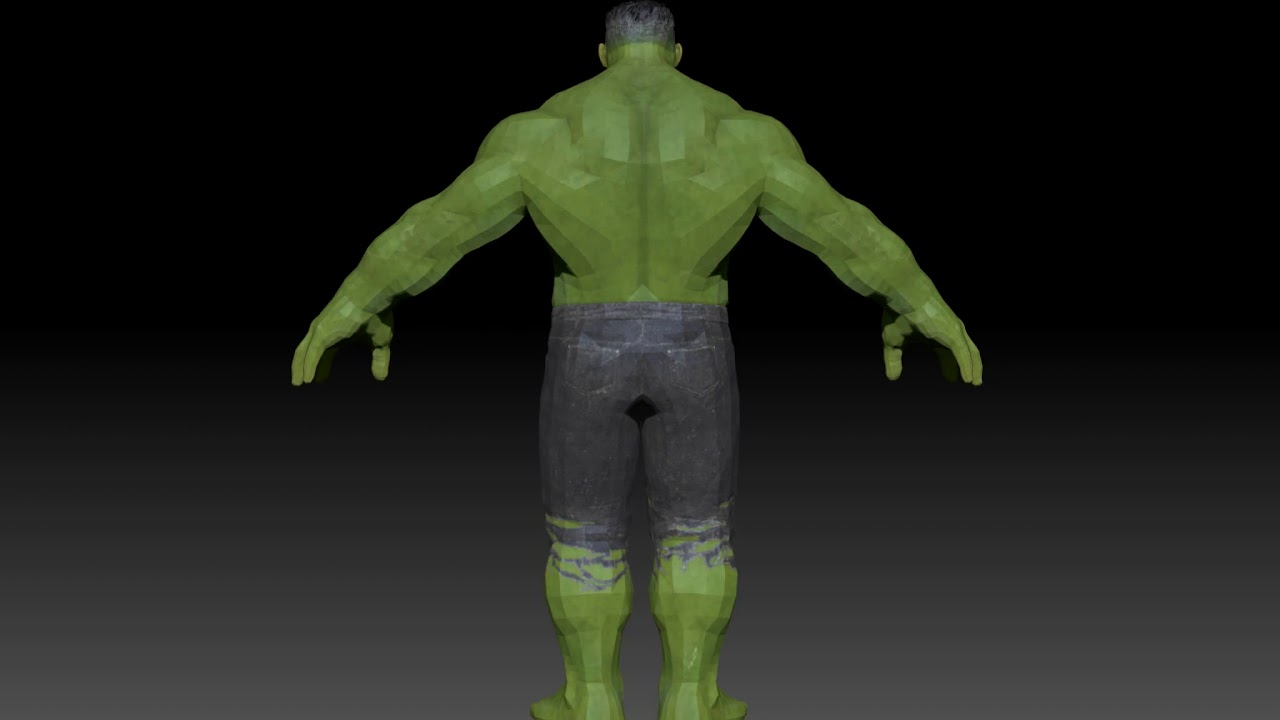 The HULK 3D Model