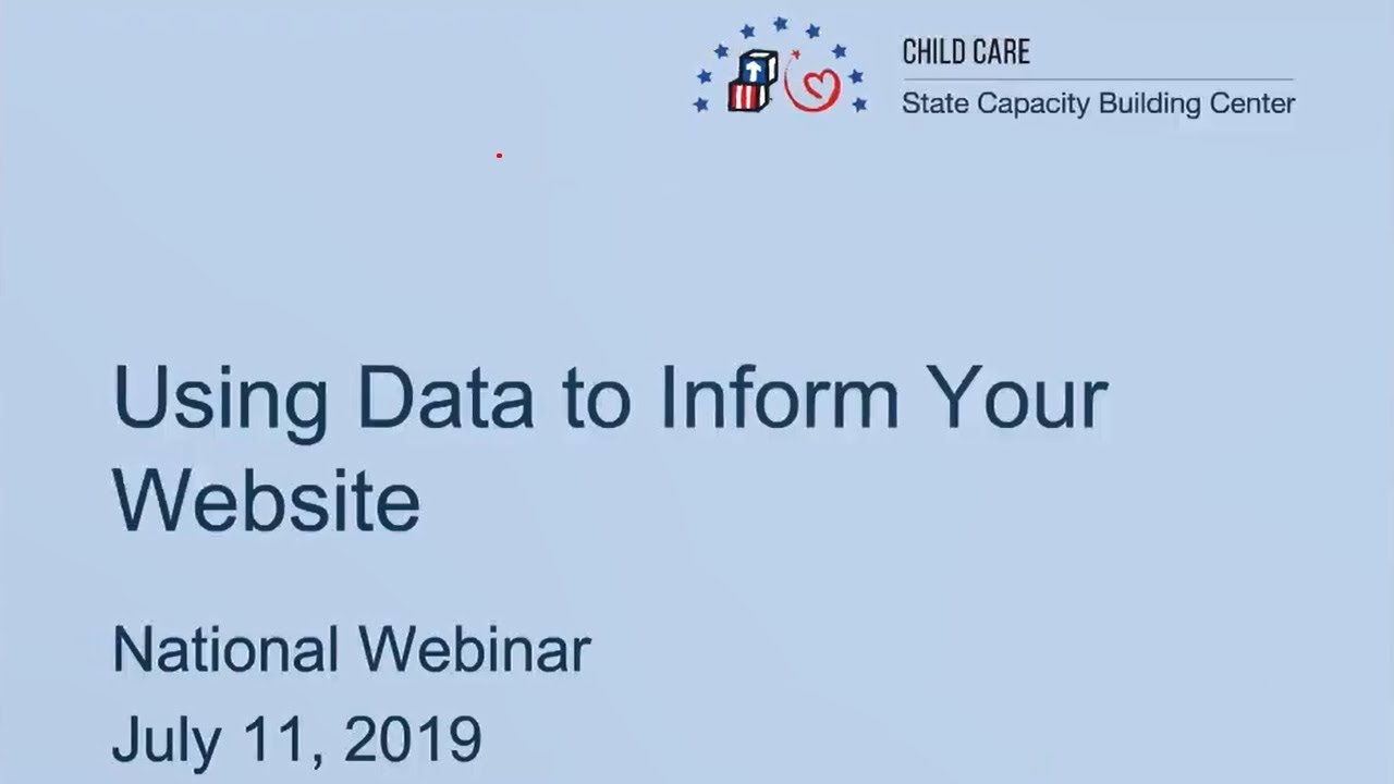Using Data to Inform Your Website
