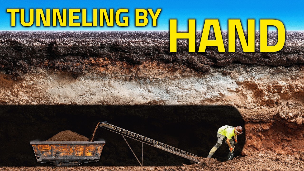 Why Tunnel Under a City By Hand in 2025?