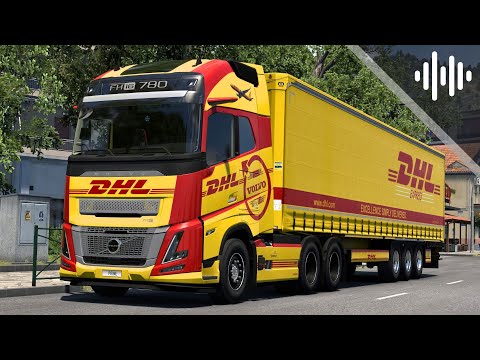 Driving For DHL In Greece | Euro Truck Simulator 2 (ETS2) Showcase