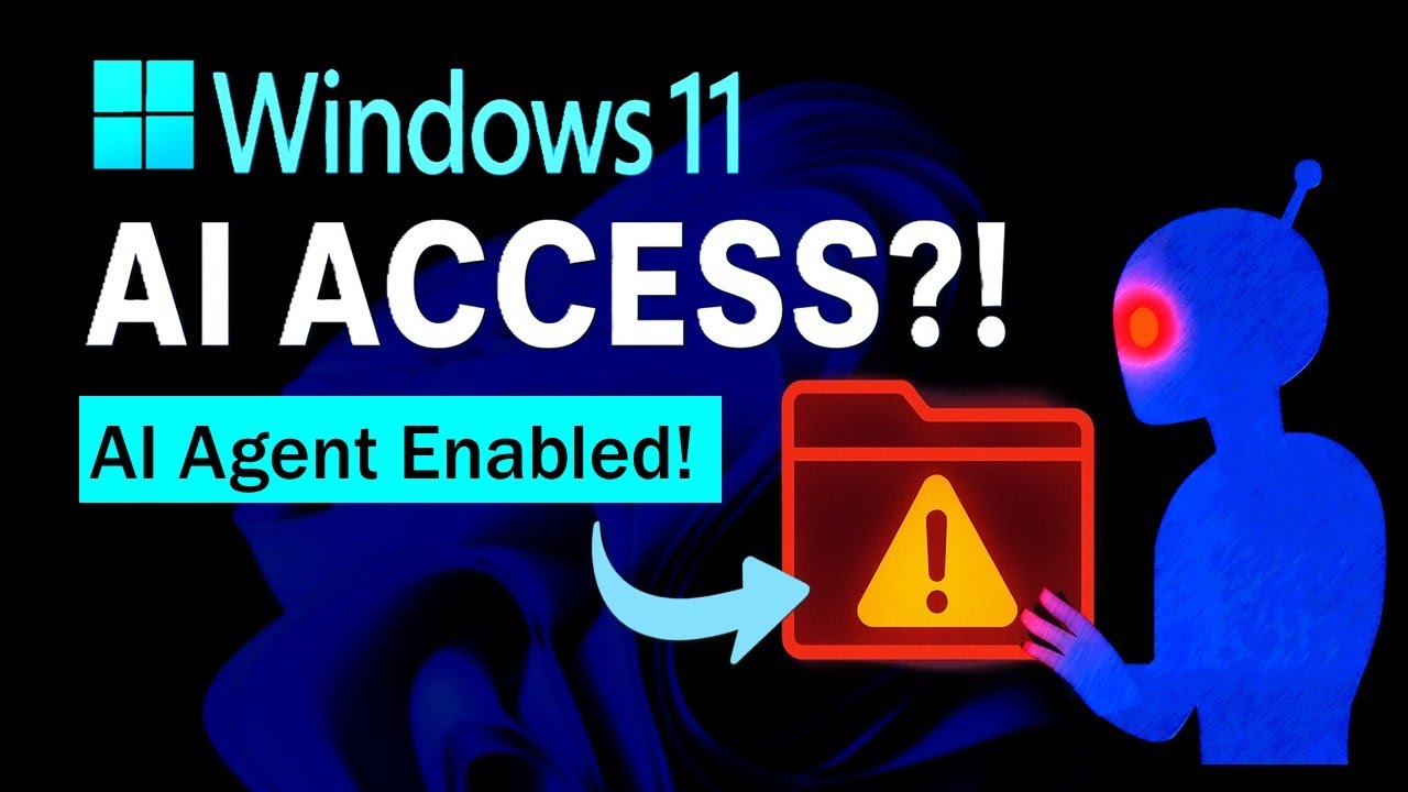 Windows 11 AI Agent Accesses Your Folders? New Agent Workspace Explained & Security Warning
