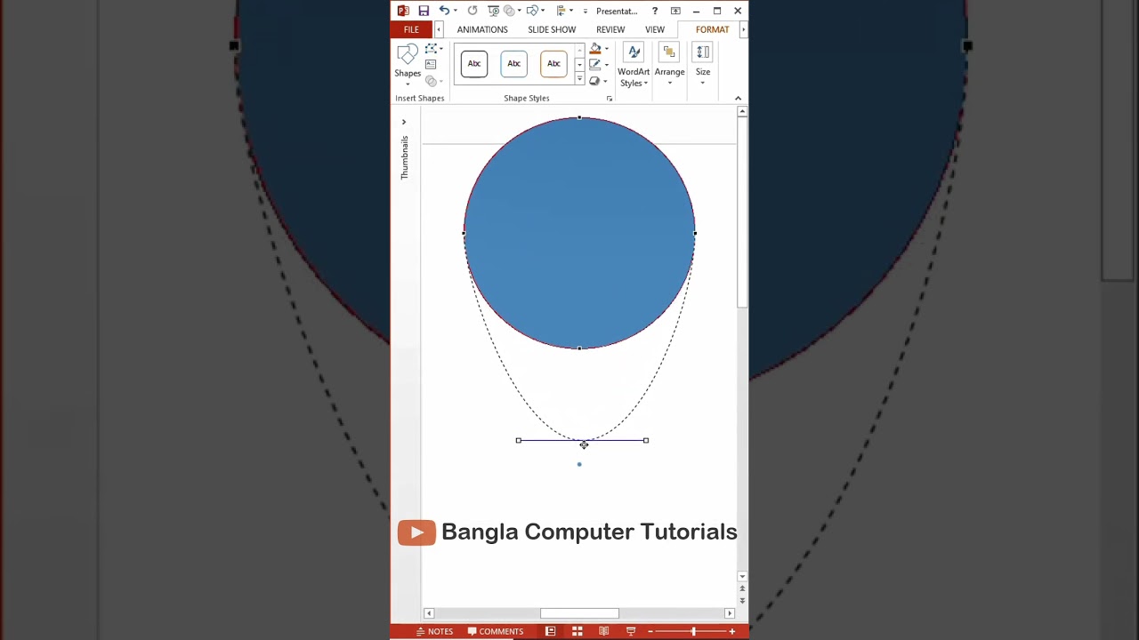 #shorts location pointer icon in PowerPoint