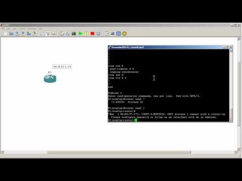 OSPF For Babies Part 1 - Single router