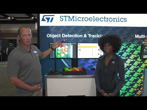 STMicroelectronics Demonstration of Real-time Object Detection and Tracking