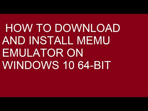 How To Download And Install Memu Emulator On Windows 10 64 bit || Andriod Emulator For PC