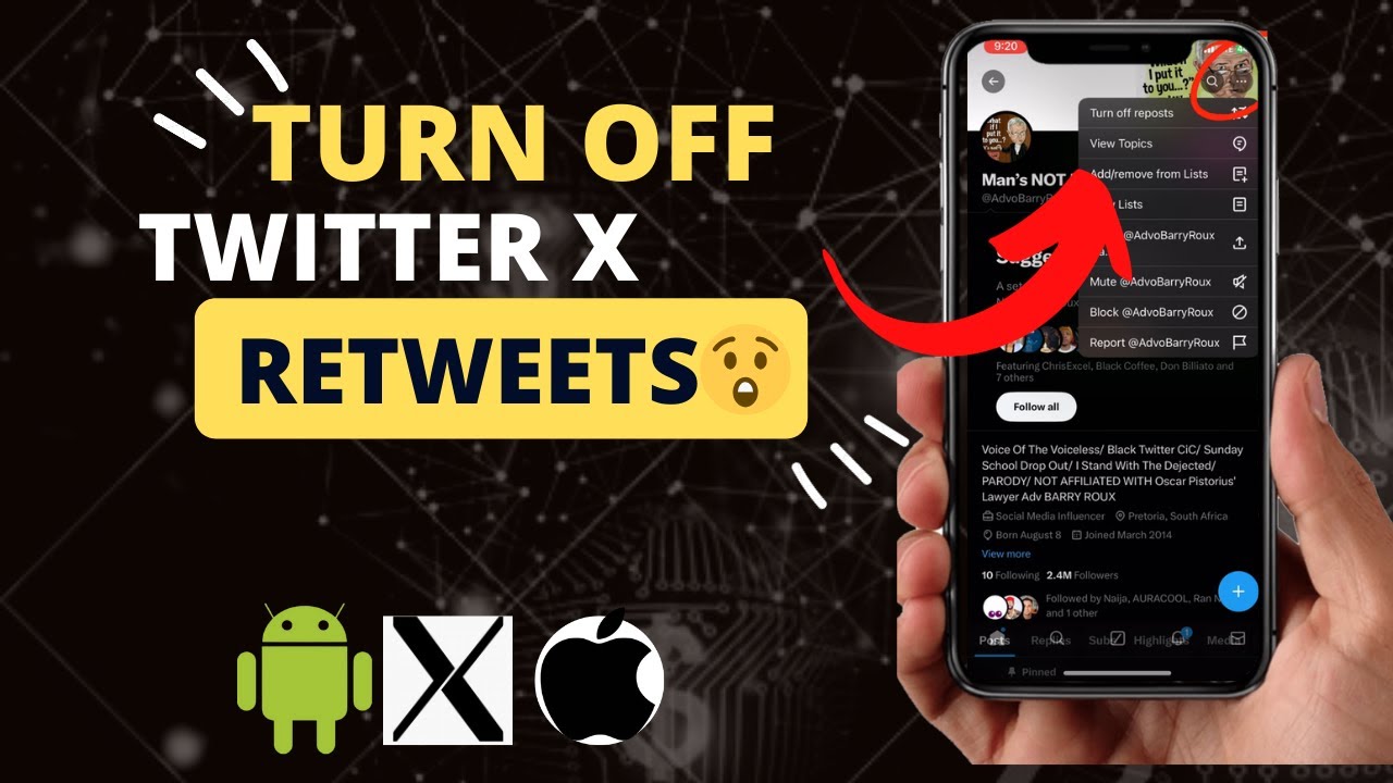 How to Turn Off Twitter Retweets for a Cleaner Feed