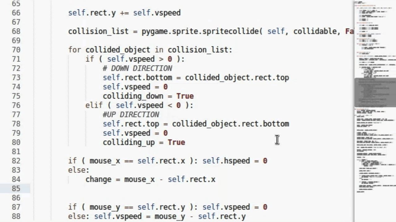 Python [pygame] 14 Collision with Mouse Movement