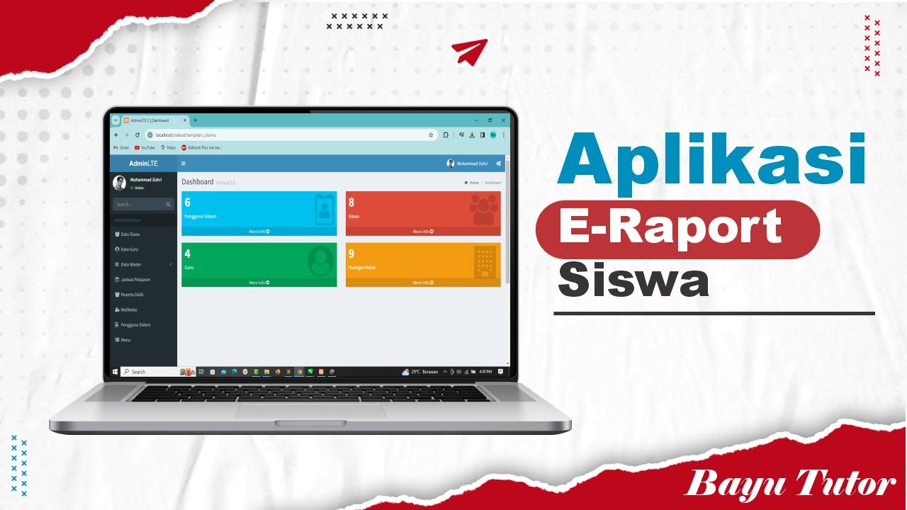 APLIKASI E RAPORT BERBASIS WEB - CODEIGNITER