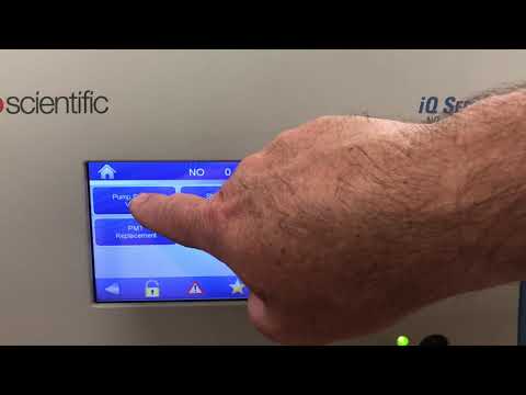 Thermo Scientific Maintenance Menu i-series vs iQ-Series