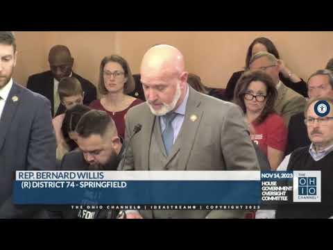 Ohio Rep. Bernard Willis: The GREED of Career Politicians is on Open ...
