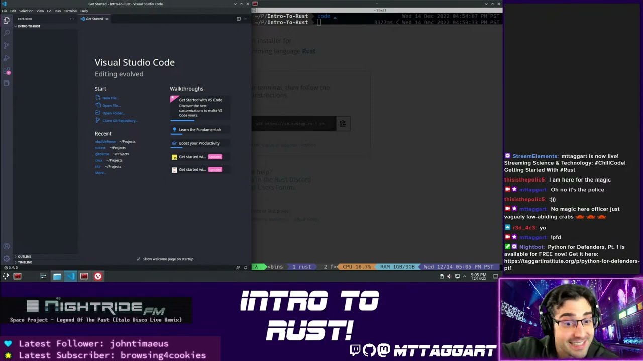 #ChillCode | Getting Started With #Rust