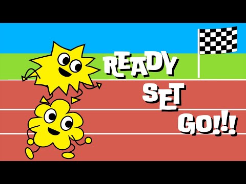 Ready, Set Go! | GET ON WITH THE SHOW! | Fun kids Songs and Nursery Rhymes!