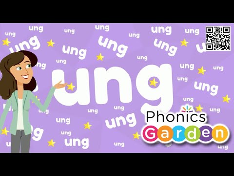 UNG | Word Family Jazz | Rhyming Words | Phonics Garden