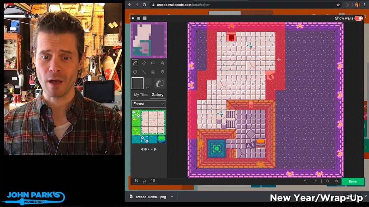 MakeCode Minute: Arcade Editor Updates @adafruit @johnedgarpark #adafruit @MSMakeCode #makecode