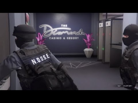 GTA Online : Casino Heist Easiest Approach Noose Exit