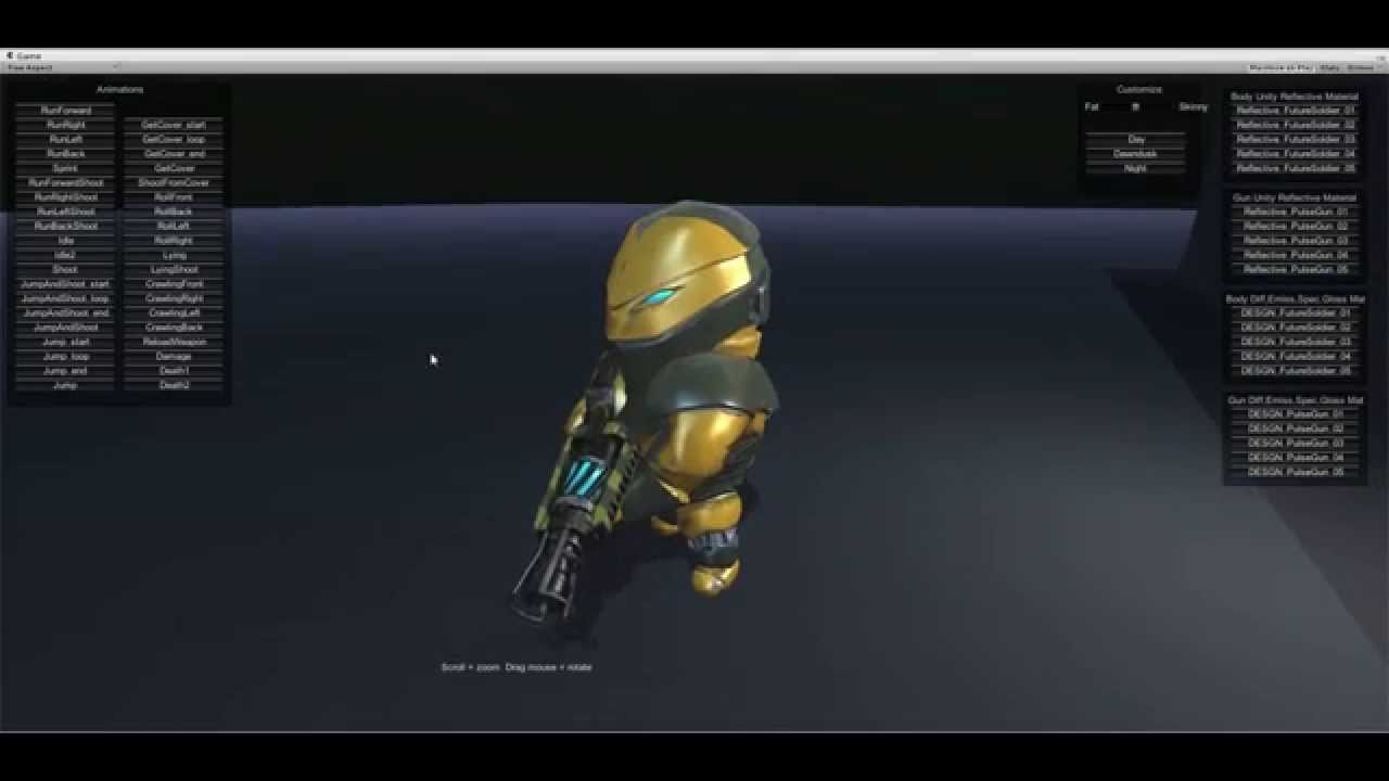 Assets3d - Future Soldiers