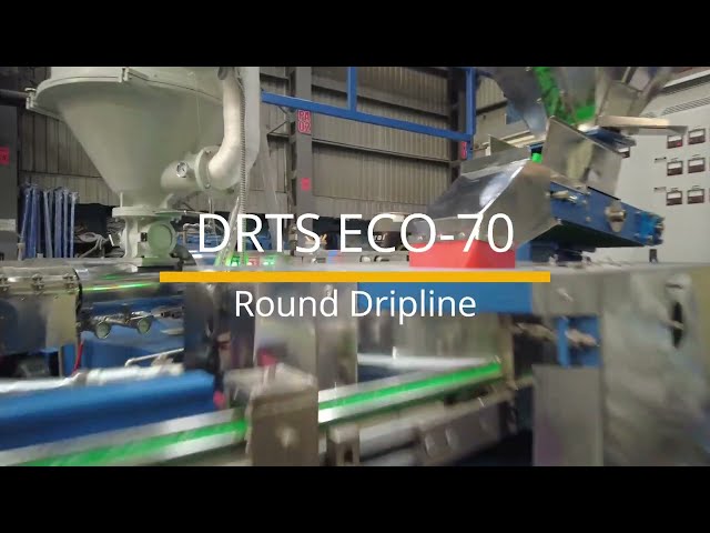 Round Dripper Pipe Production Line - DRTS Turnkey Pipe Production Line