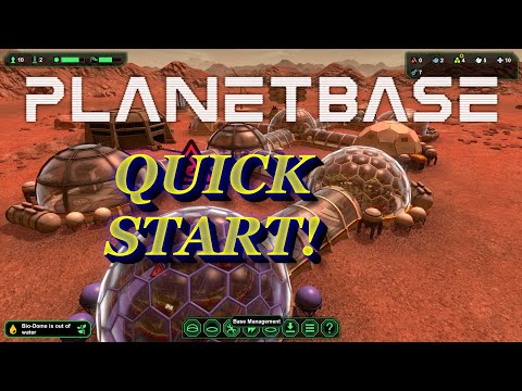 Steam Community :: Video :: PLANETBASE | QUICK START GUIDE!