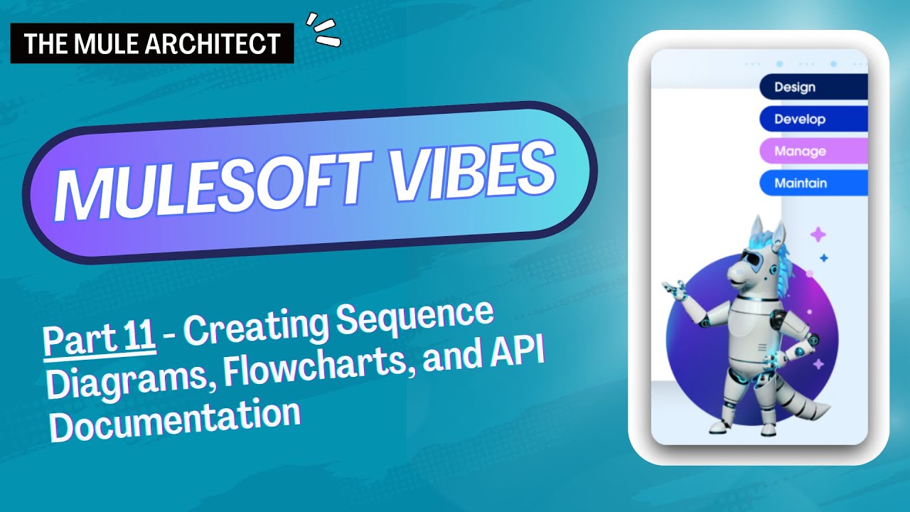✅ MuleSoft Vibes (Part 11): Creating Sequence Diagram, Flow charts and API Documentation