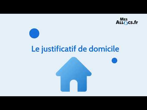 Le justificatif de domicile